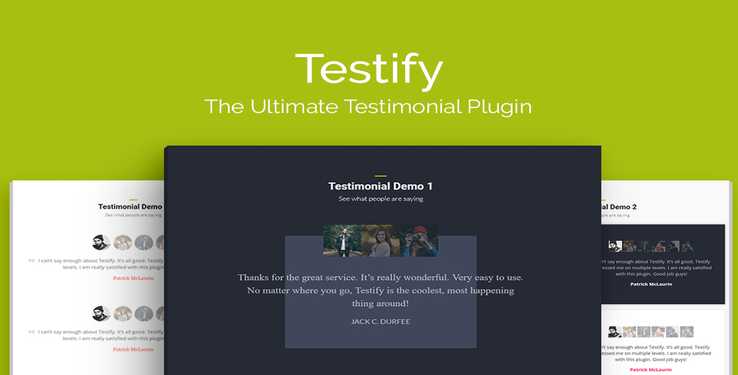 Testify – Testimonial Plugin For WordPress – Bliter GPL