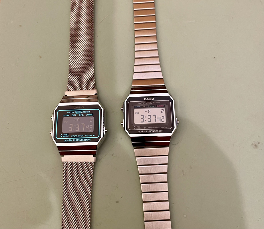 Casio A700WEMS display change | WatchUSeek Watch Forums