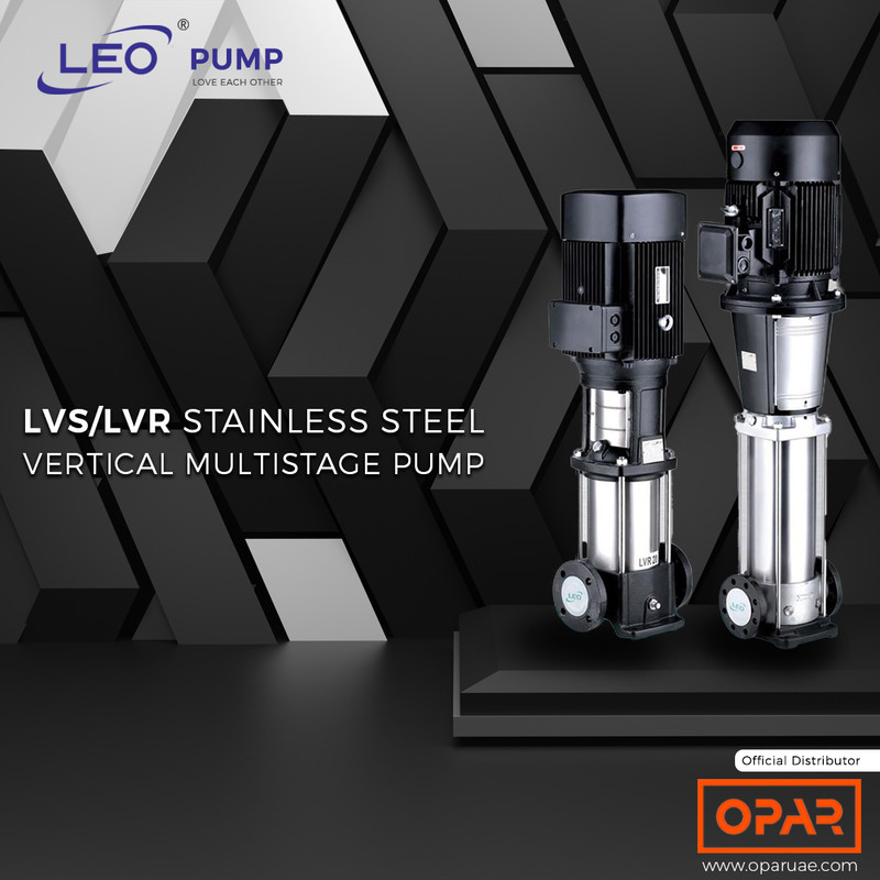 Leo LVR pump 2 Powerful performance meets sleek design! Introducing our stainless steel vertical ...