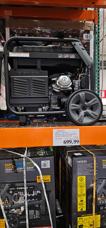 Costco generators on sale. | Survivalist Forum