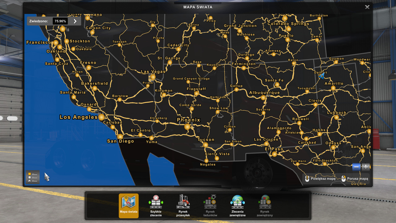 World Map Background ATS - Roextended Project