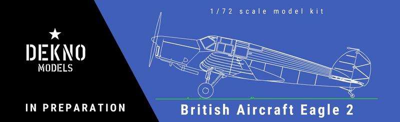 1/48 & 1/72 - British Aircraft/Klemm Eagle 2 & BK.1 3D printed kits ...