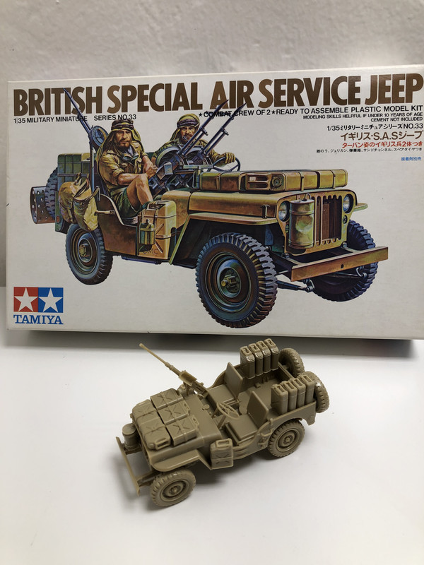 Tamiya SAS Jeep - Ready for Inspection - Armour - Britmodeller.com