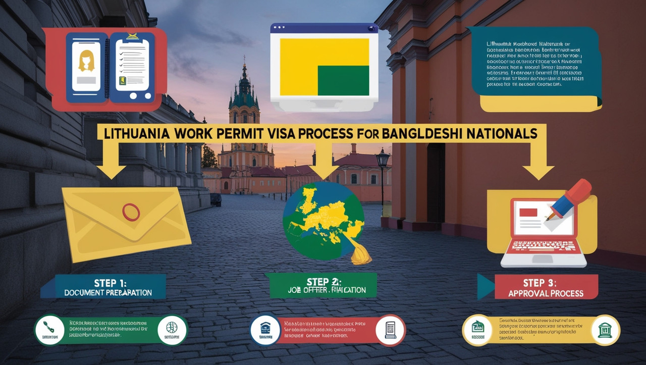 Lithuania Work Permit Visa for Bangladesh : Complete Guide - EN JOB CIRCULAR PRO