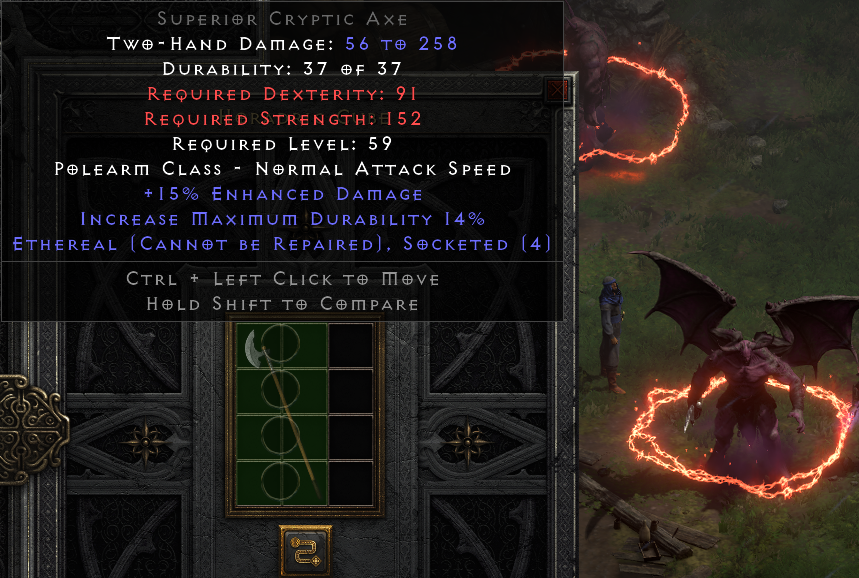 Eth 15ed 4os Cryptic Axe - Topic - d2jsp