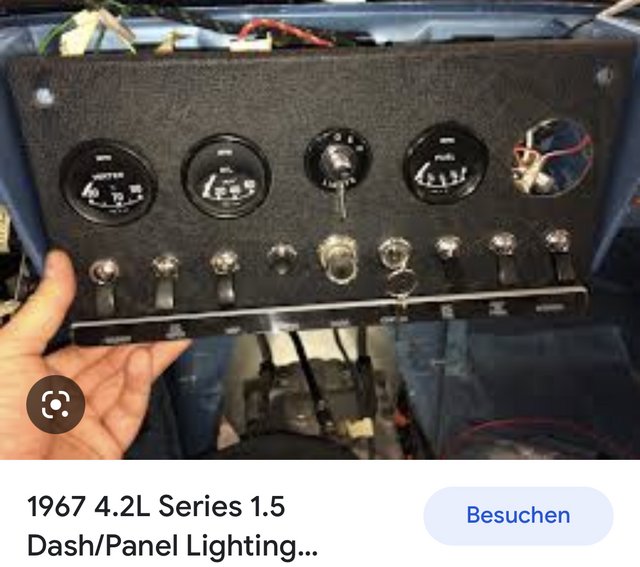 Instrument panel: key left or right? - The 'E' Type Forum