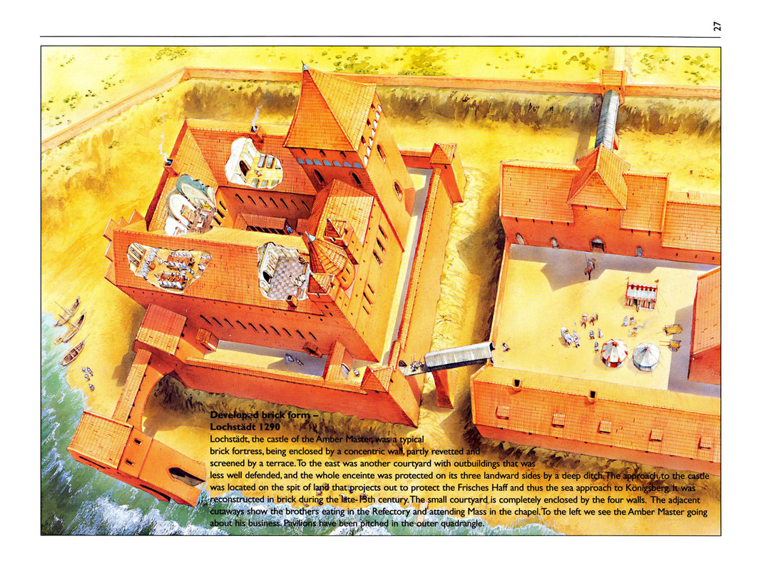 Osprey Fortress 011!ok Crusader Castles of the Teutonic Knights (1) The red brick castles of Pá ...