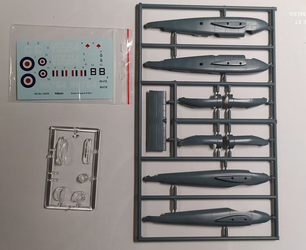 1/144 - Bristol Brigand B.Mk.1 by Valom - released - TF.Mk.1 in 2024 ...