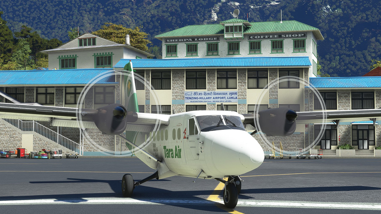 Lukla - VNLK in Nepal-Himalaya - The AVSIM Screen Shots Forum - The ...