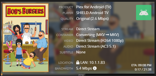What is being transcoded here? : r/PleX