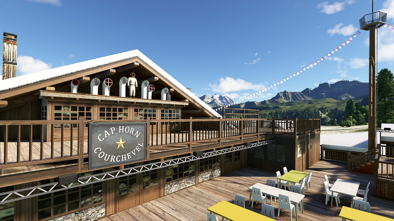 Courchevel Altiport LFLJ in French Alps - The AVSIM Screen Shots Forum ...