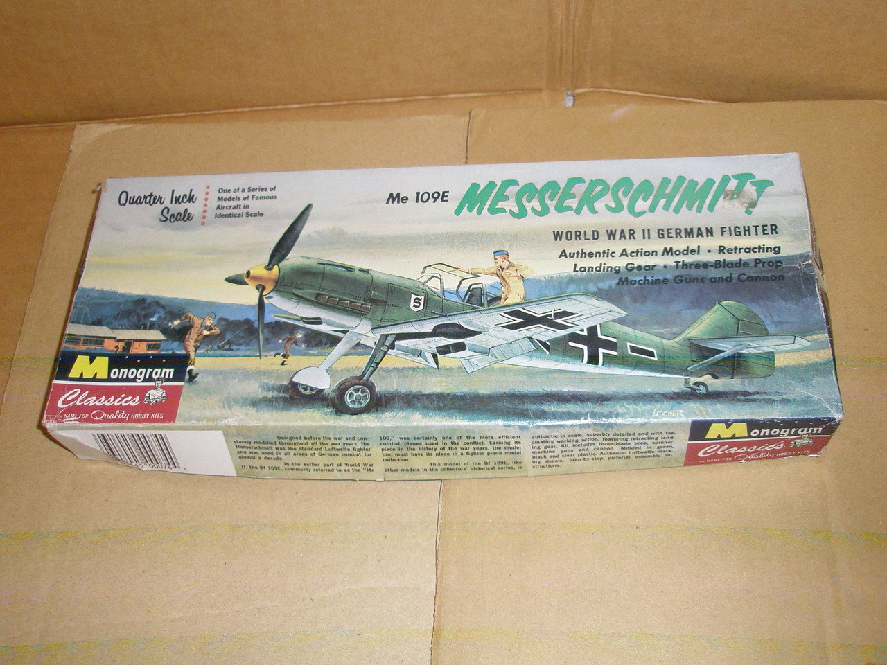 Monogram 1/48 scale Bf 109E - Messerschmitt Bf 109 STGB - Britmodeller.com