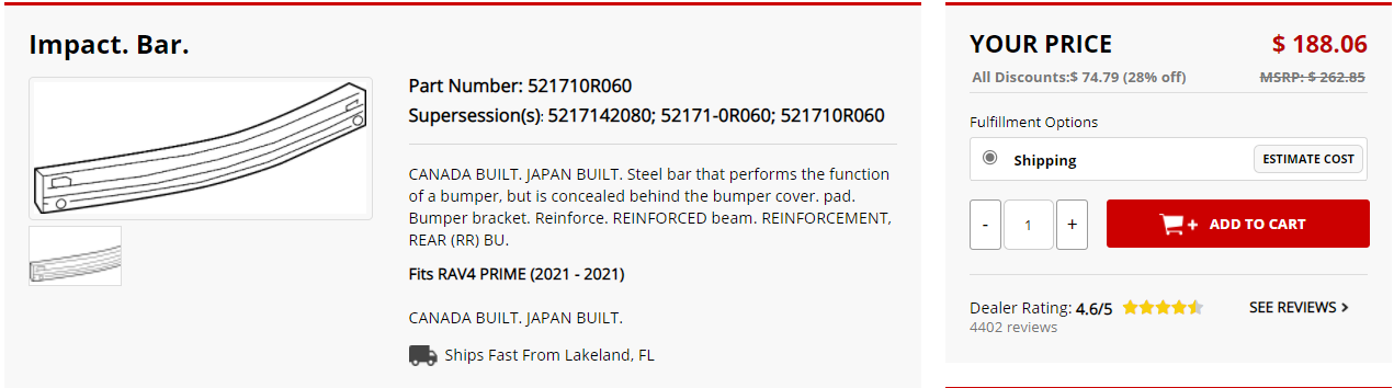 XSE Rear bumper seems very flimsy | Page 2 | Toyota RAV4 Forums