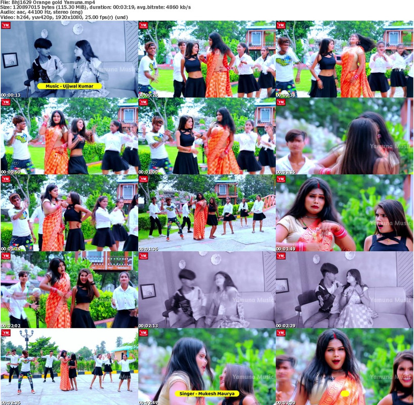 Bhj1629 Orange gold Yamuna — Postimages