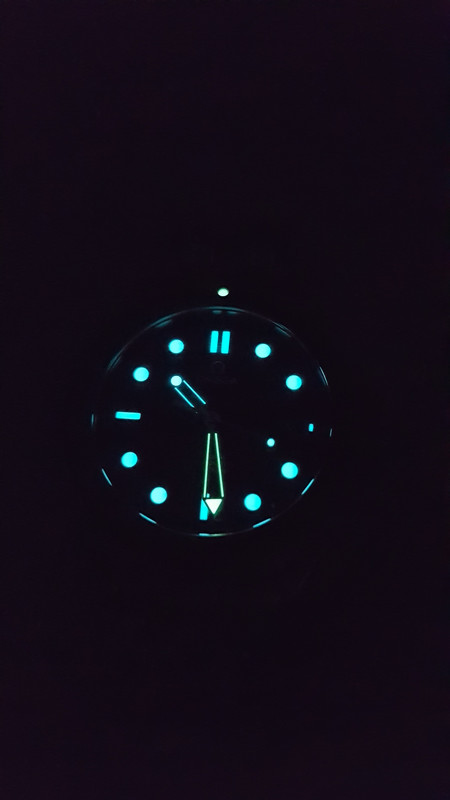 Refreshing Lume on an Omega SM Diver 300M? : r/OmegaWatches