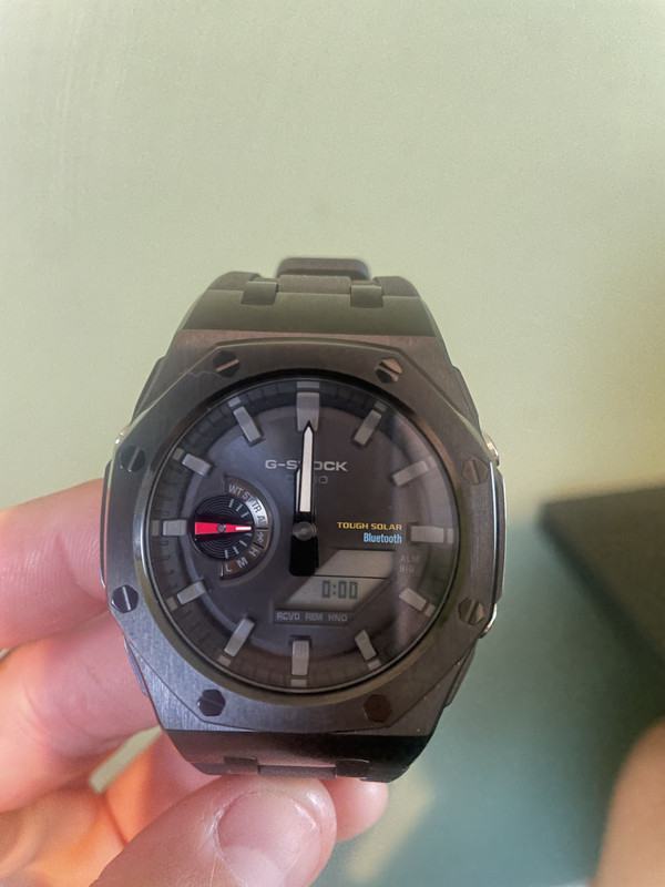 G-Shock GAB2100-1A w/ Casioak Strap - AR15.COM