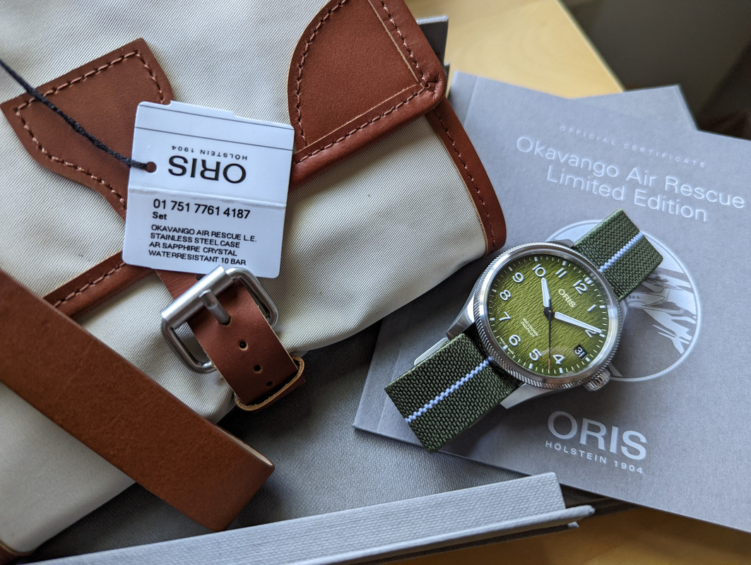 TimeZone : Sales Corner » FS: Oris ProPilot Okavango Air Rescue Limited ...
