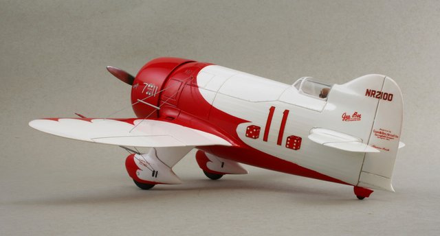Williams Bros 1/32 Gee Bee R-1 - Ready for Inspection - Large Scale Planes