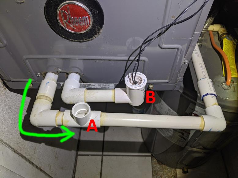 Cleaning condensate drain line | DIY Home Improvement Forum