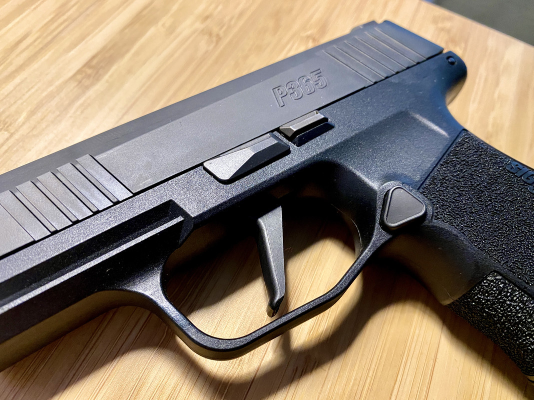 P365 Flat Trigger installed! : r/SigSauer