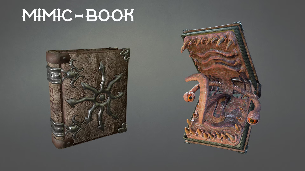 Mimic Book For IClone 2025 - Free Daz 3D Models