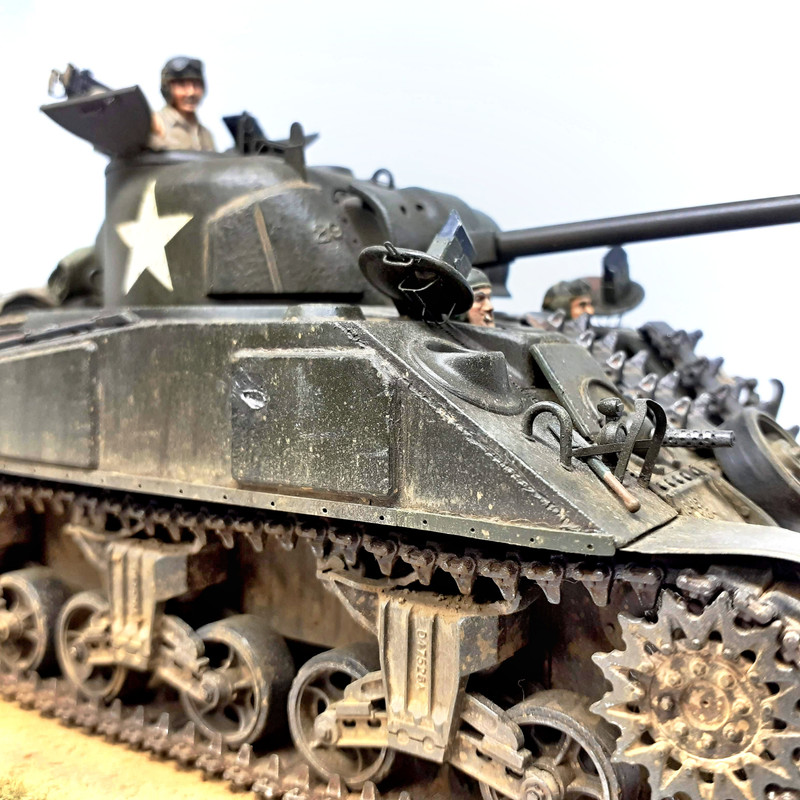 M4 Sherman (Early Production) - 1/35 Tamiya - Ready for Inspection ...
