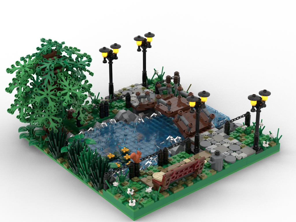LEGO MOC Summer Park by legoprofi | Rebrickable - Build with LEGO