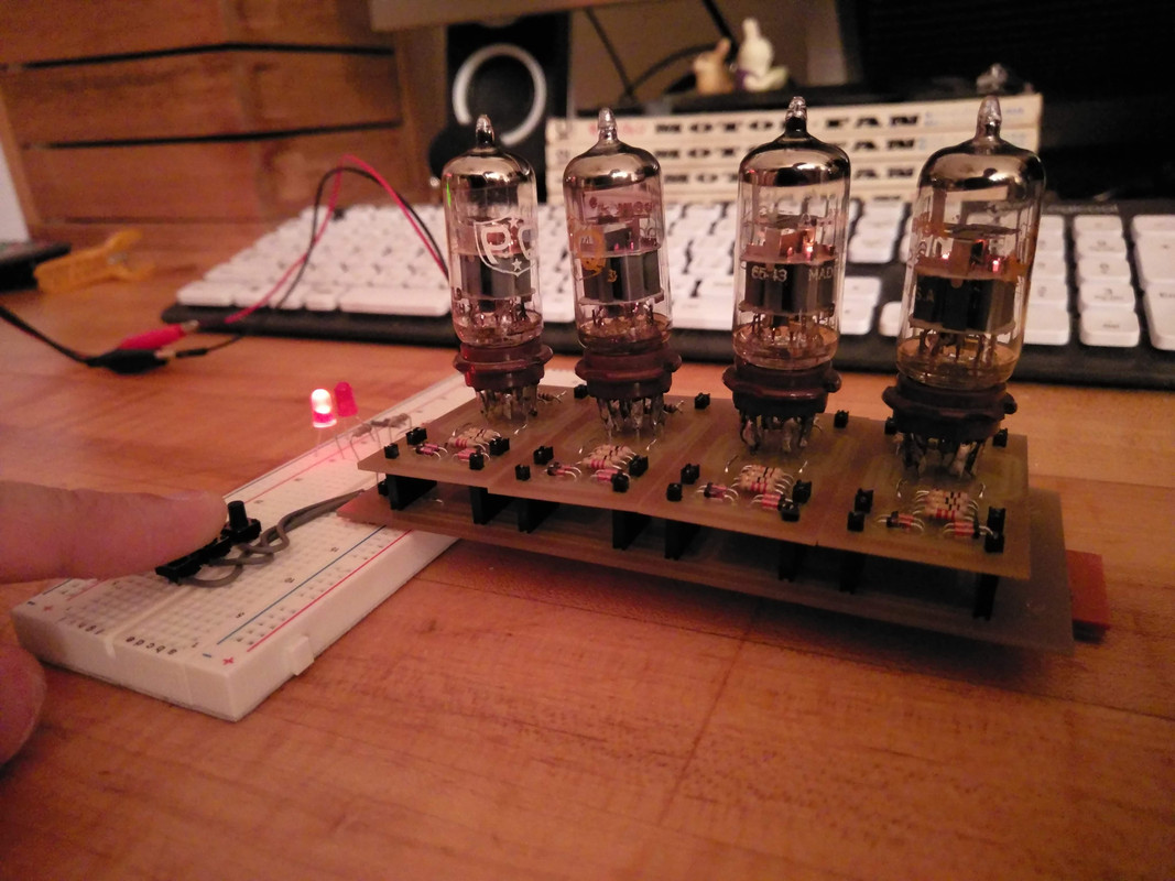 New and Improved Vacuum Tube Full Adder : electronics