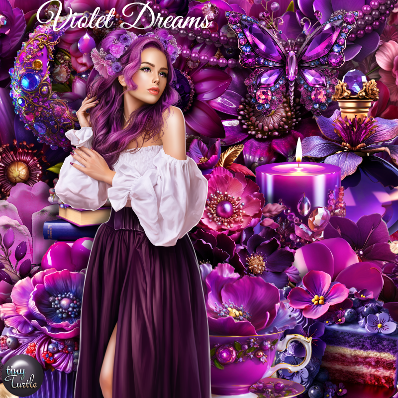 3tzs Designz Ptu Violet Dreams