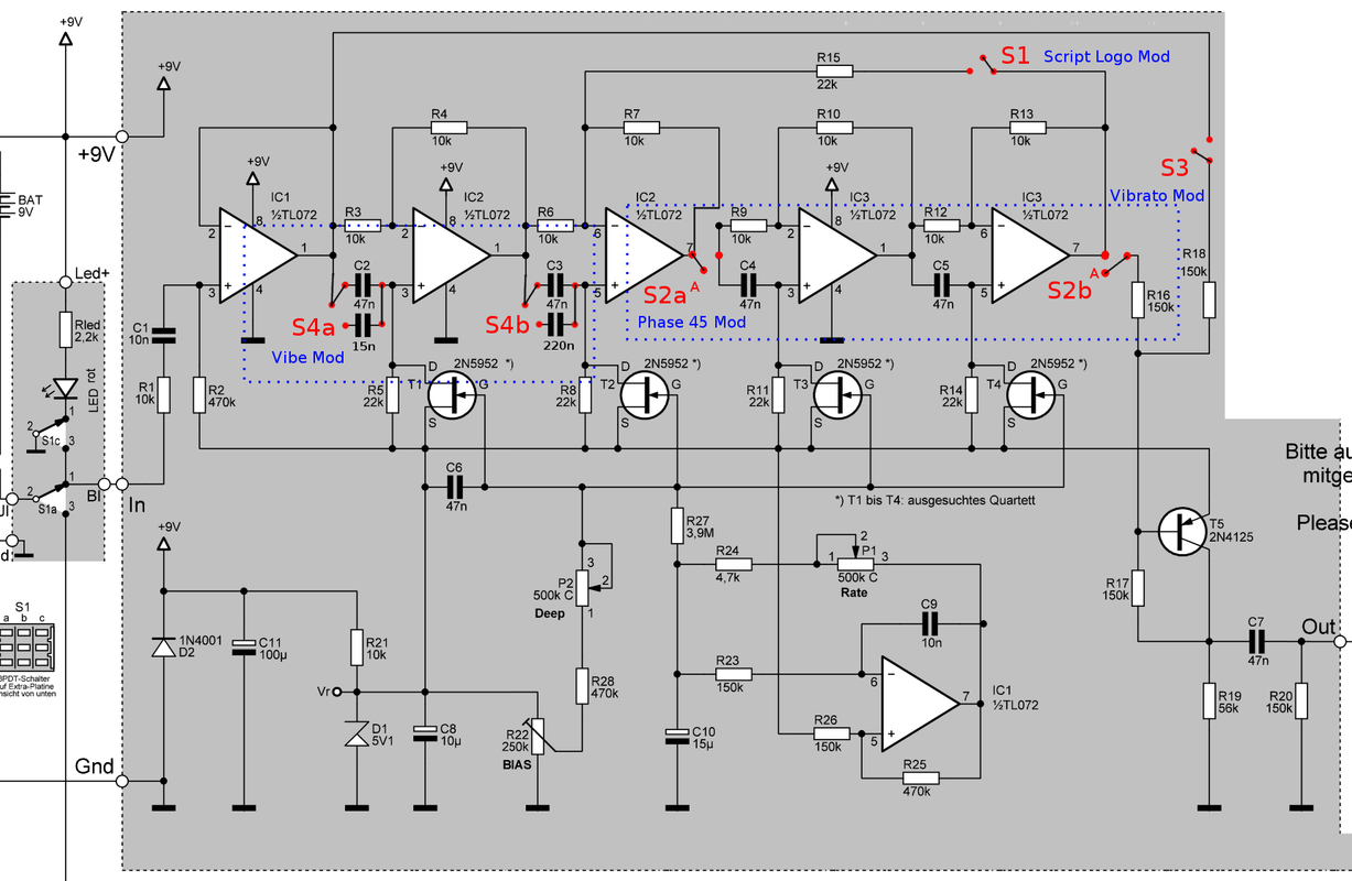 phaser mods schaltplan — Postimages