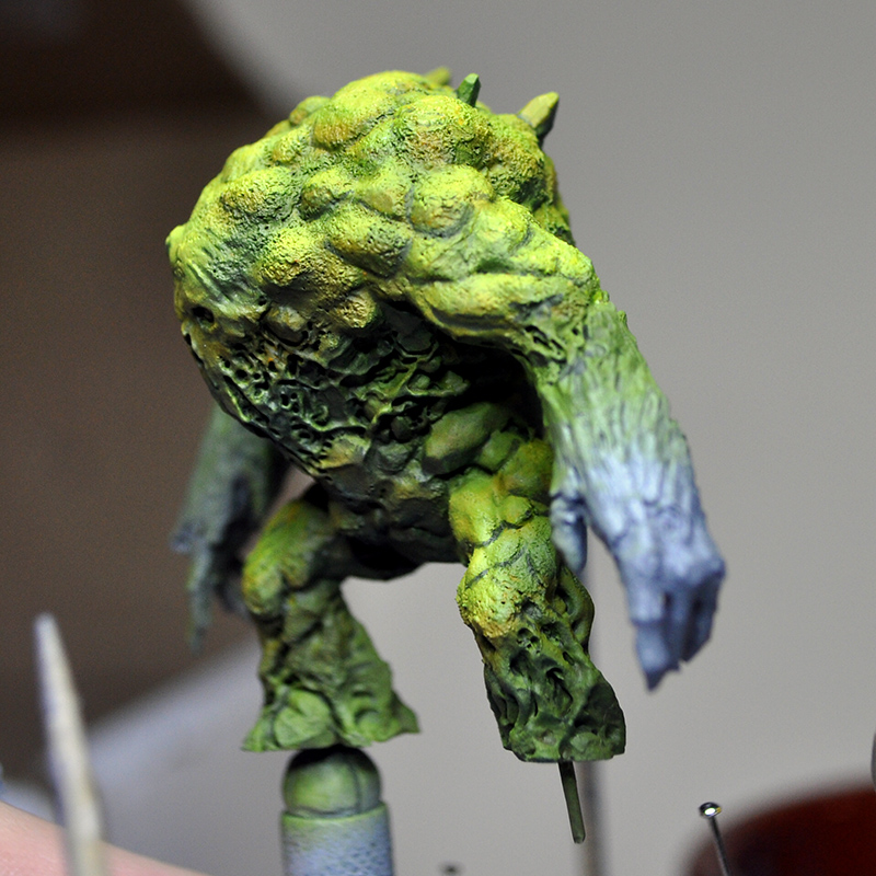 Nature invocator with imp | planetFigure | Miniatures