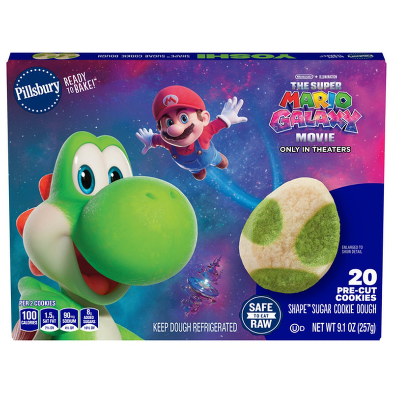 Pillsbury leaks Yoshi’s design in upcoming Super Mario Galaxy movie | ResetEra