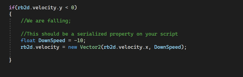 How do I make the gravity a constant speed like mutant mudds? : r/Unity2D