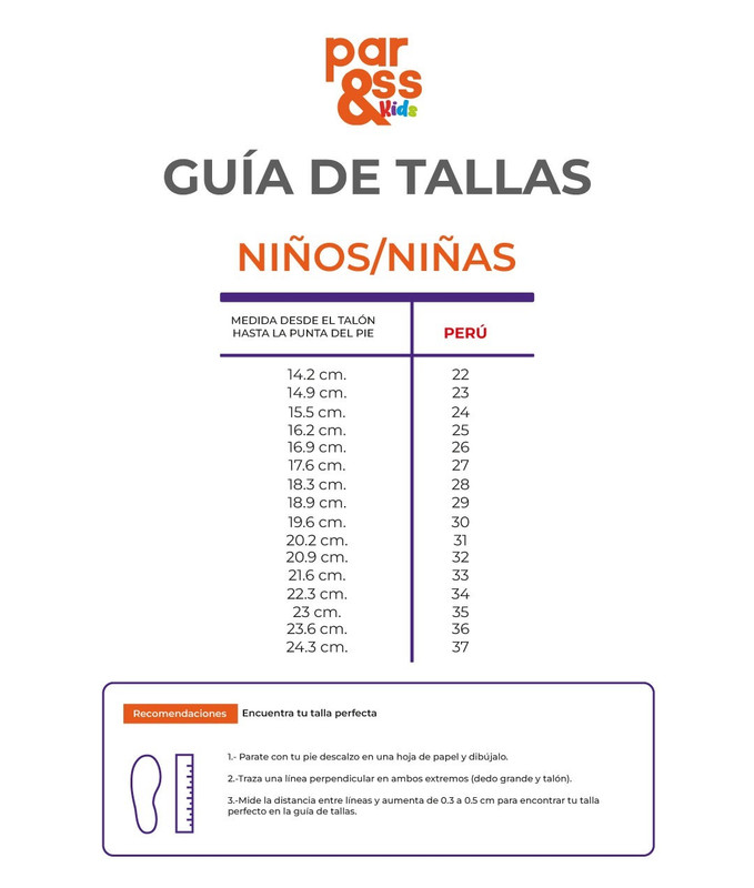 Zapatillas Escolar Parss JA23-ZD214 Blanco PAR&SS | falabella.com