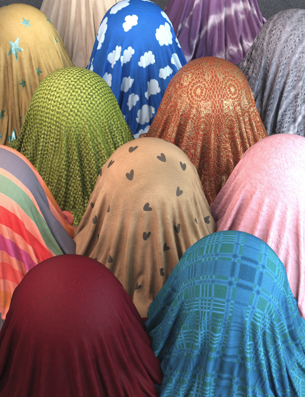 FSL Realistic Warm Fabric Shaders For Iray 2025 - Free Daz 3D Models