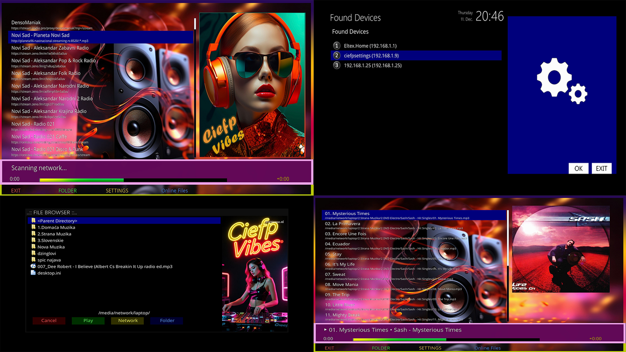 CiefpVibes - Enigma2 Multimedia Plugins - Linux Satellite Support Community