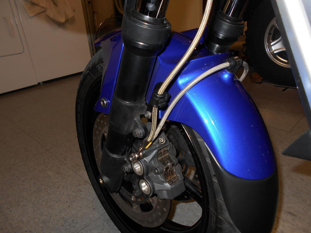 Help with brake line routing setup | Yamaha FZ6 Forums - FZ6 Motorcycle ...