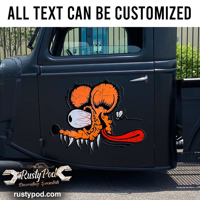 Rat fink sticker 10992 - Rustypod Store