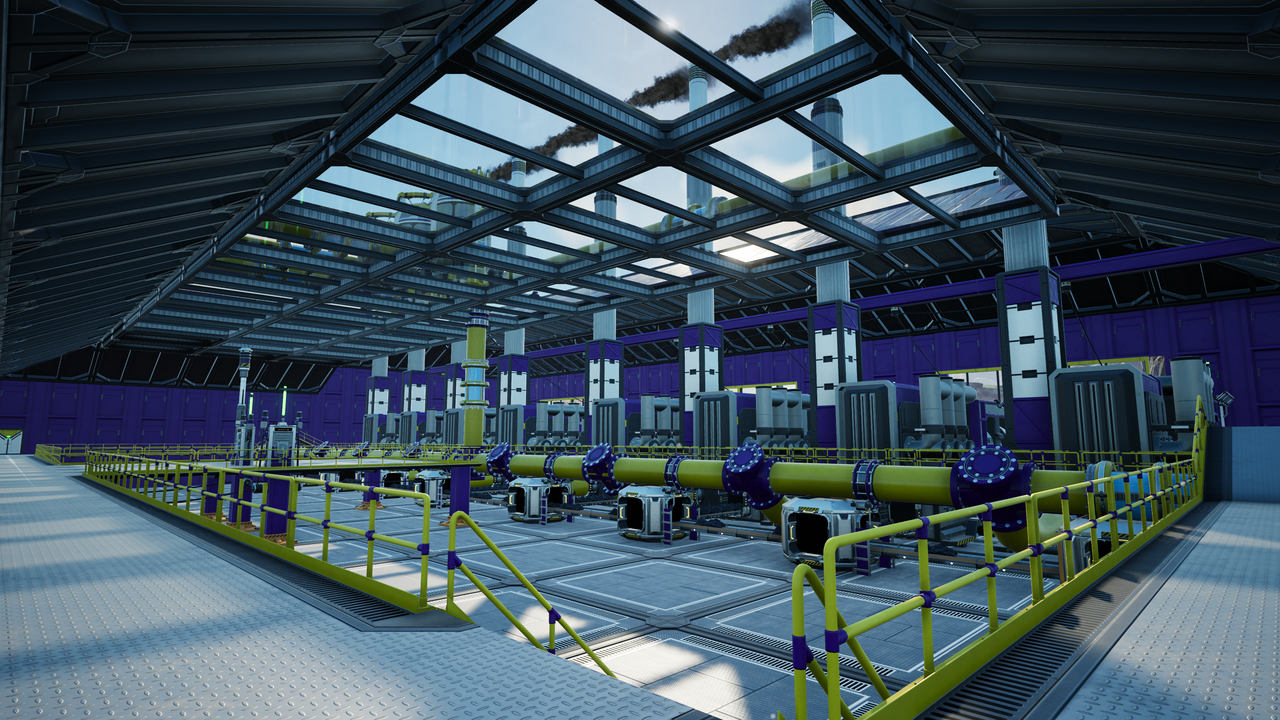 Built a second power station, learning from the first! : r/SatisfactoryGame