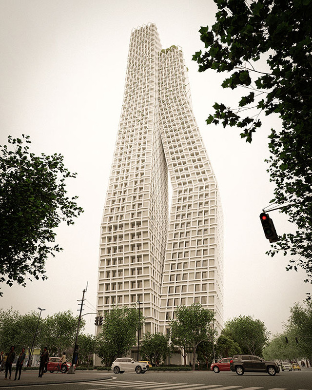 Bond Tower | 200 m | 55 fl/kate | Approved | SkyscraperCity Forum