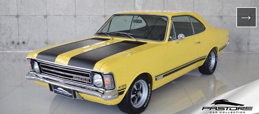 opala SS 6 cilindros 1974