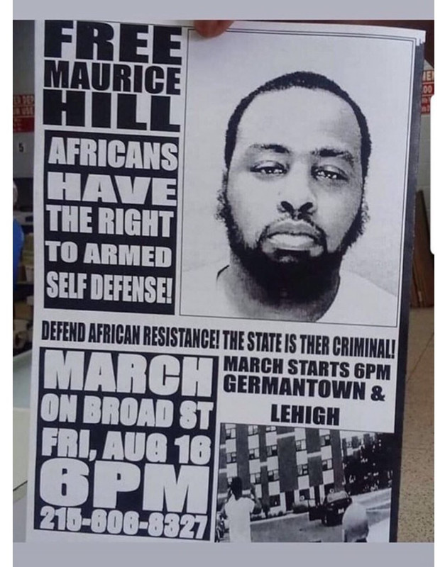 Philly Activists Will Be Marching Tonight To Free Maurice Hill The