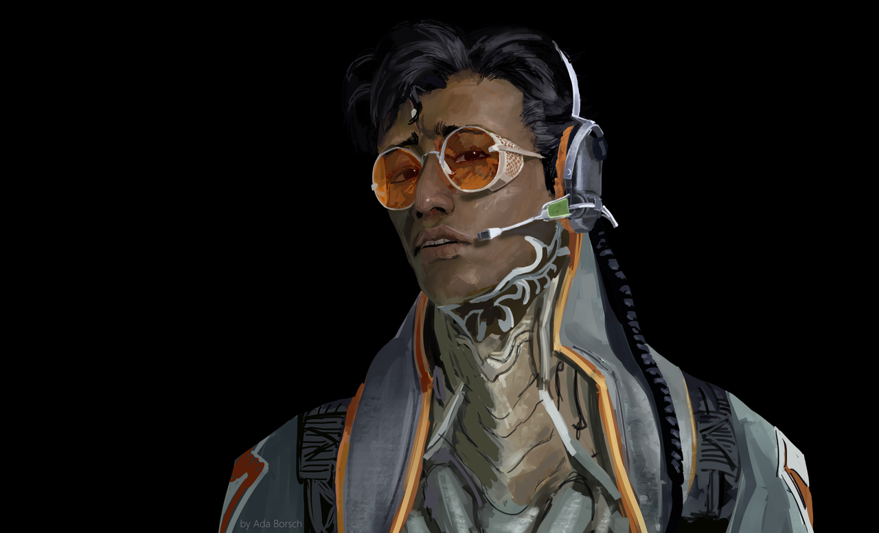 the lovely Amir fan art - Fan Art - Warframe Forums