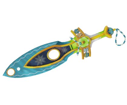blue ornament knife knife - MVSD Item value - 123Demands