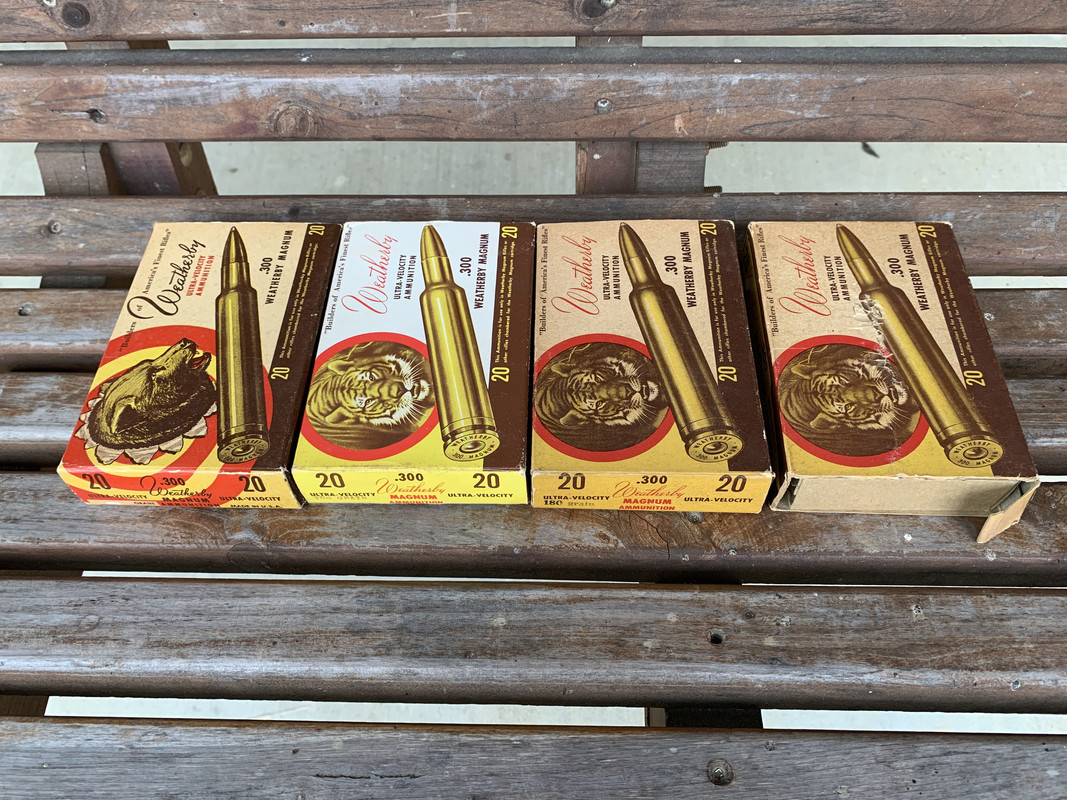 .300 Weatherby Brand Brass- Old School Boxes - 24hourcampfire