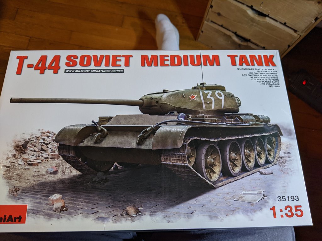 MiniArt T-44 in 1/35 - Work in Progress - Armour - Britmodeller.com