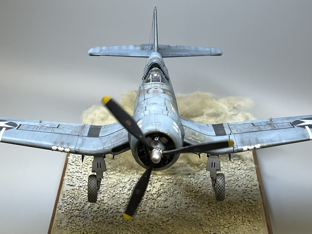 Tamiya F4U-1 in flight, VMF 213 Guadalcanal - Ready for Inspection ...