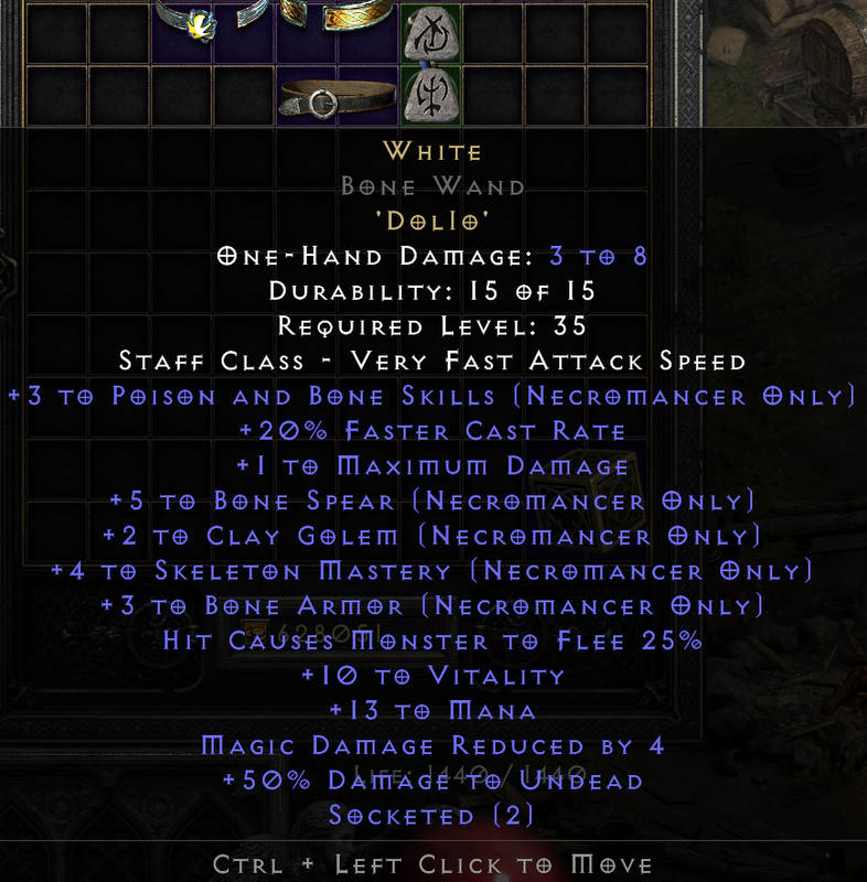 8 Bone Spear 2 Clay White Wand Ft - Topic - d2jsp