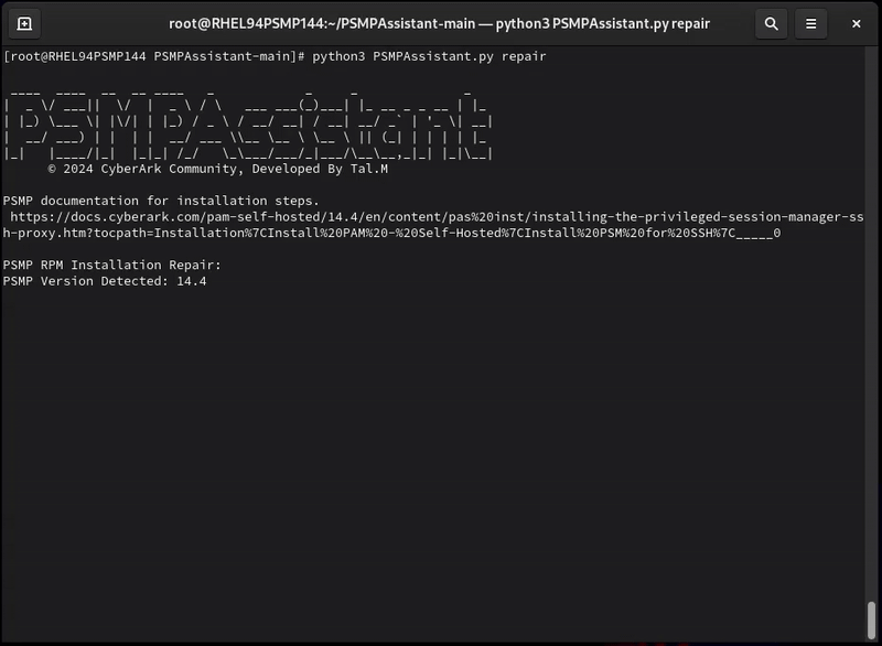 GitHub - TalMaIka/PSMPAssistant: PSM for SSH Assistant Tool · GitHub