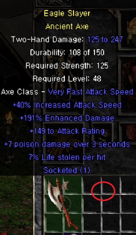 Nice Ancient Axe - Topic - d2jsp